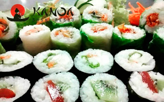 Rodízio de Sushi + Yakisoba + Pasteizinhos + Sunomono!